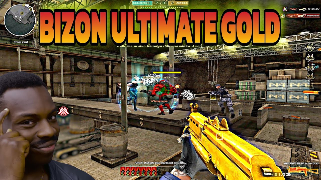CF3.0 PP-19 Bizon-Ultimate Gold GamePlay Death Trap |CrossFire ...