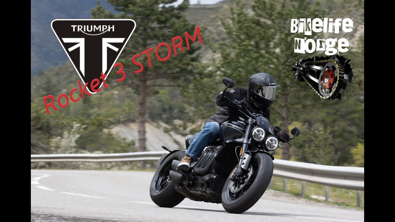 Bikelife Norge: Triumph Rocket 3 STORM - YouTube