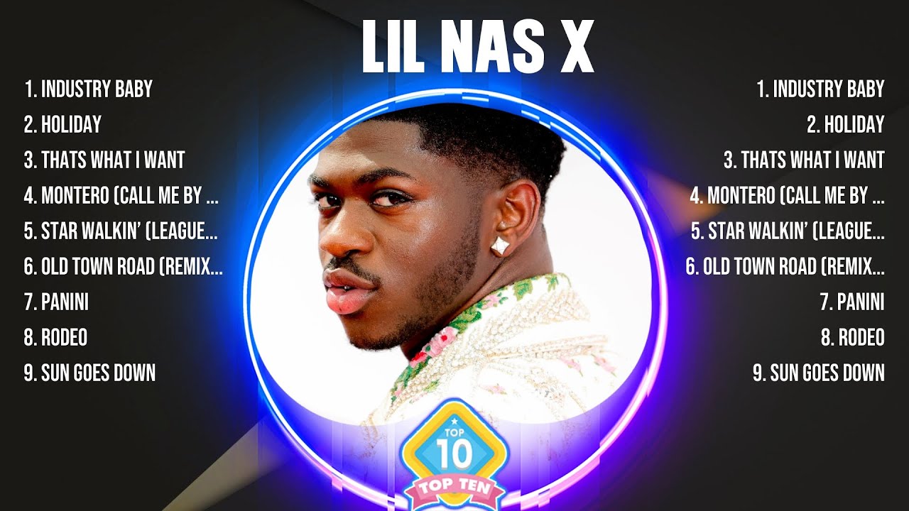 Lil Nas X Greatest Hits Full Album ️ Full Album ️ Top 10 Hits of All ...