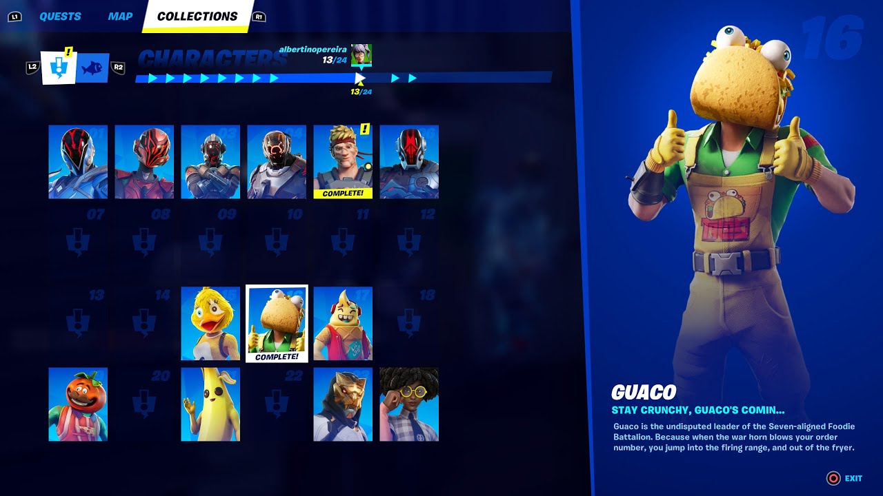 Guaco Location - Fortnite Chapter 3 Season 2 Character/NPC Collection ...