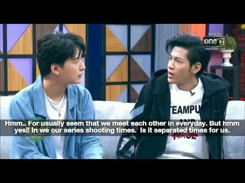KristSingto : Cut one Chanel interview.  คนรักกันต้องแบ่งปันความสุข