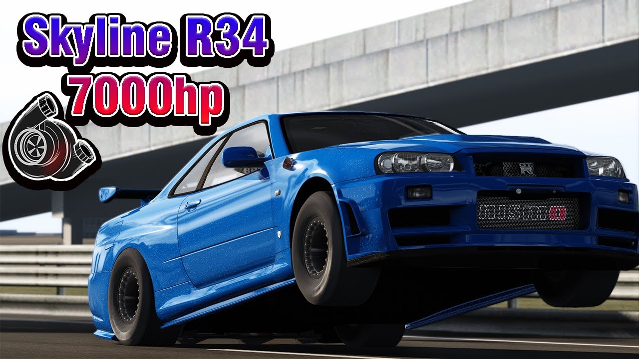 Nissan Skyline R34 Mightnight run at Highway Japan - YouTube