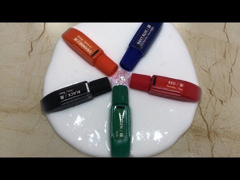 Slime Coloring - Most Satisfying Slime Video # 5