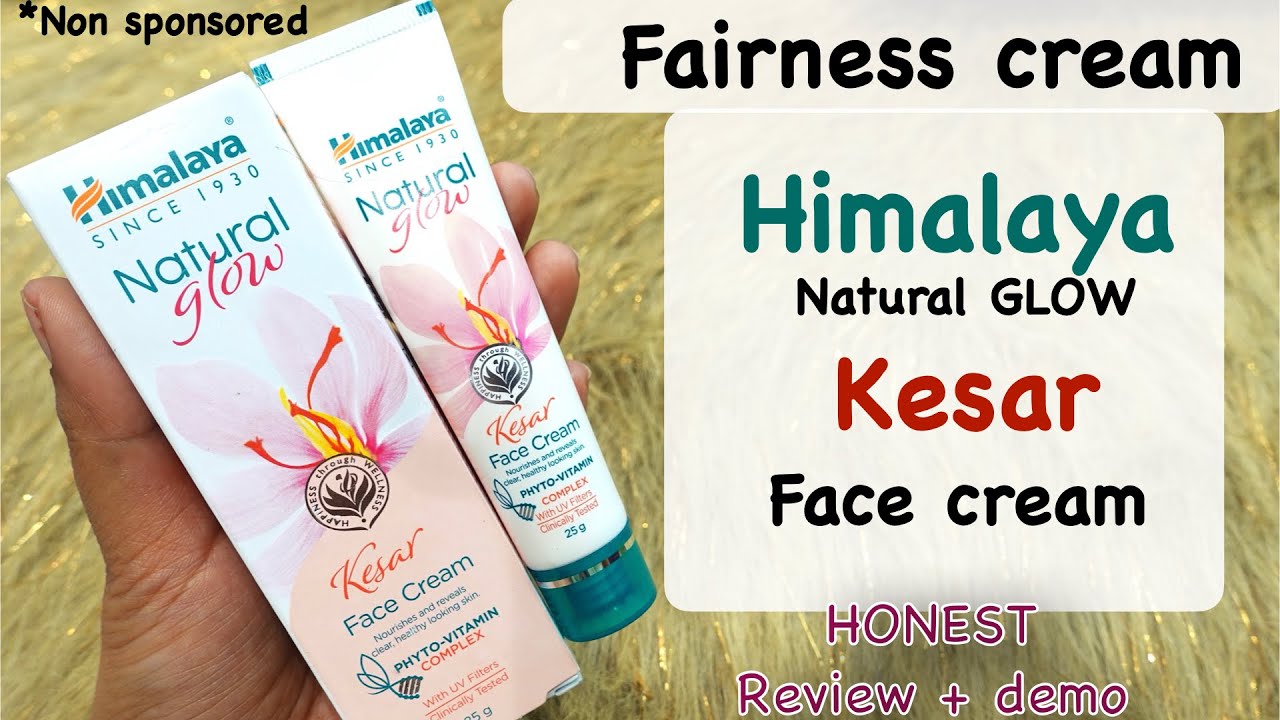 Himalaya Natural Glow Kesar Face Cream | kesar fairness cream - YouTube