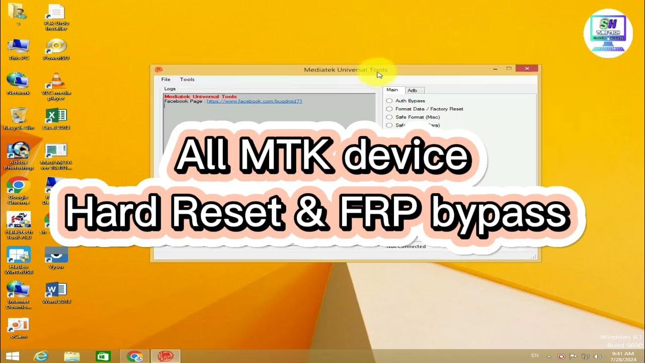 All MTK Device unlock tool || Unlock MTK mobile with Mediatek Universal ...