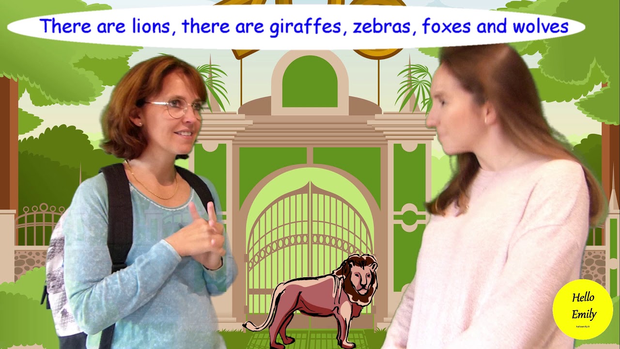 English dialogues 6/30 - Let's go to the zoo - YouTube