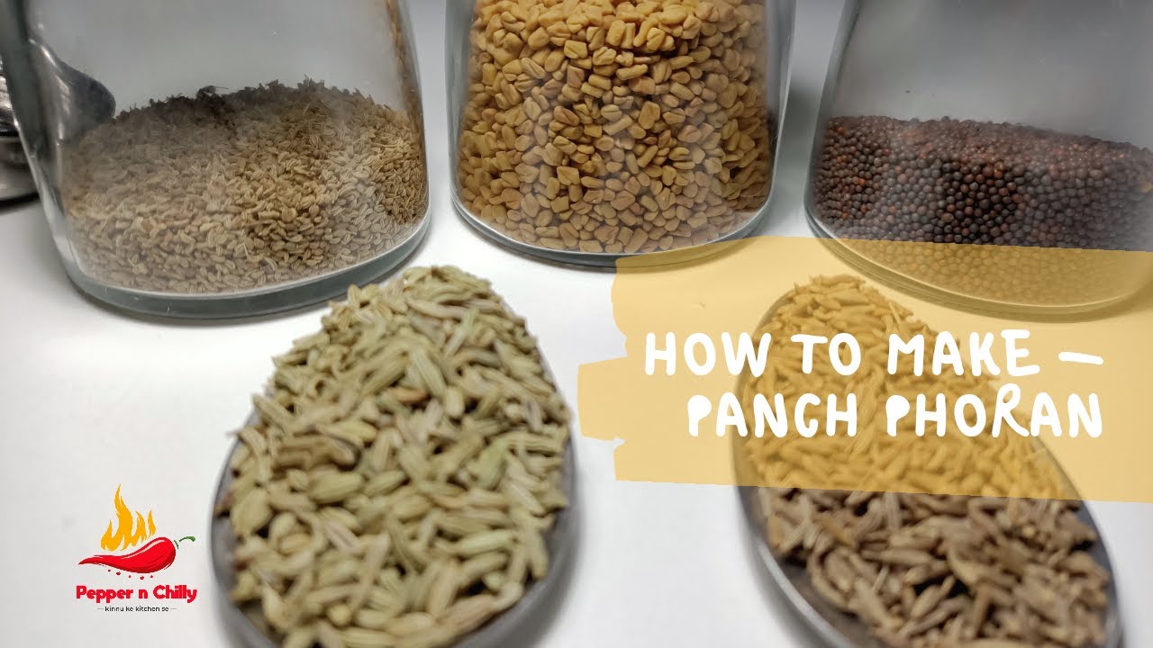 Panch Phoran | How to make it| Panch Puran| recipe in Polish & English ...