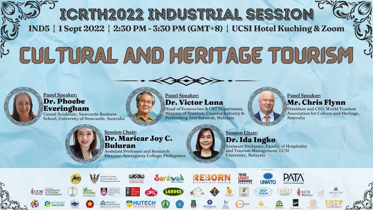 ICRTH 2022 IND 5 Cultural And Heritage Tourism - YouTube