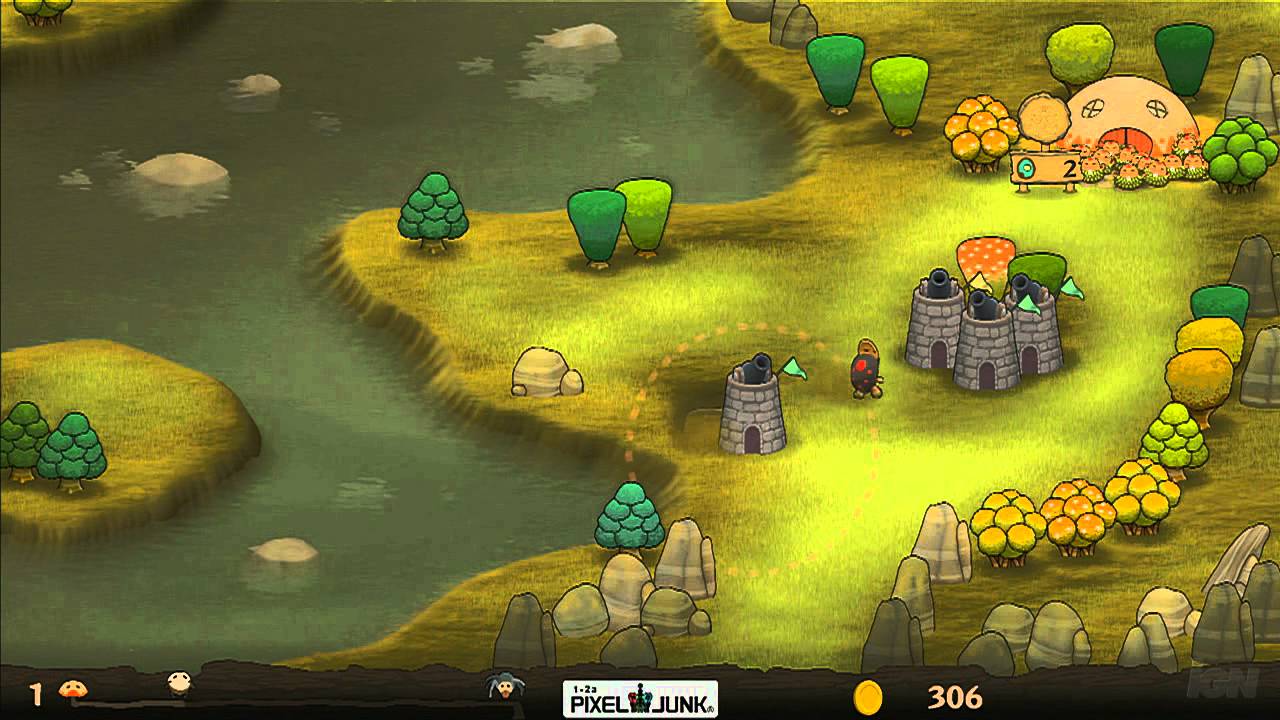 PixelJunk Monsters Encore PlayStation 3 Gameplay - Splash - YouTube