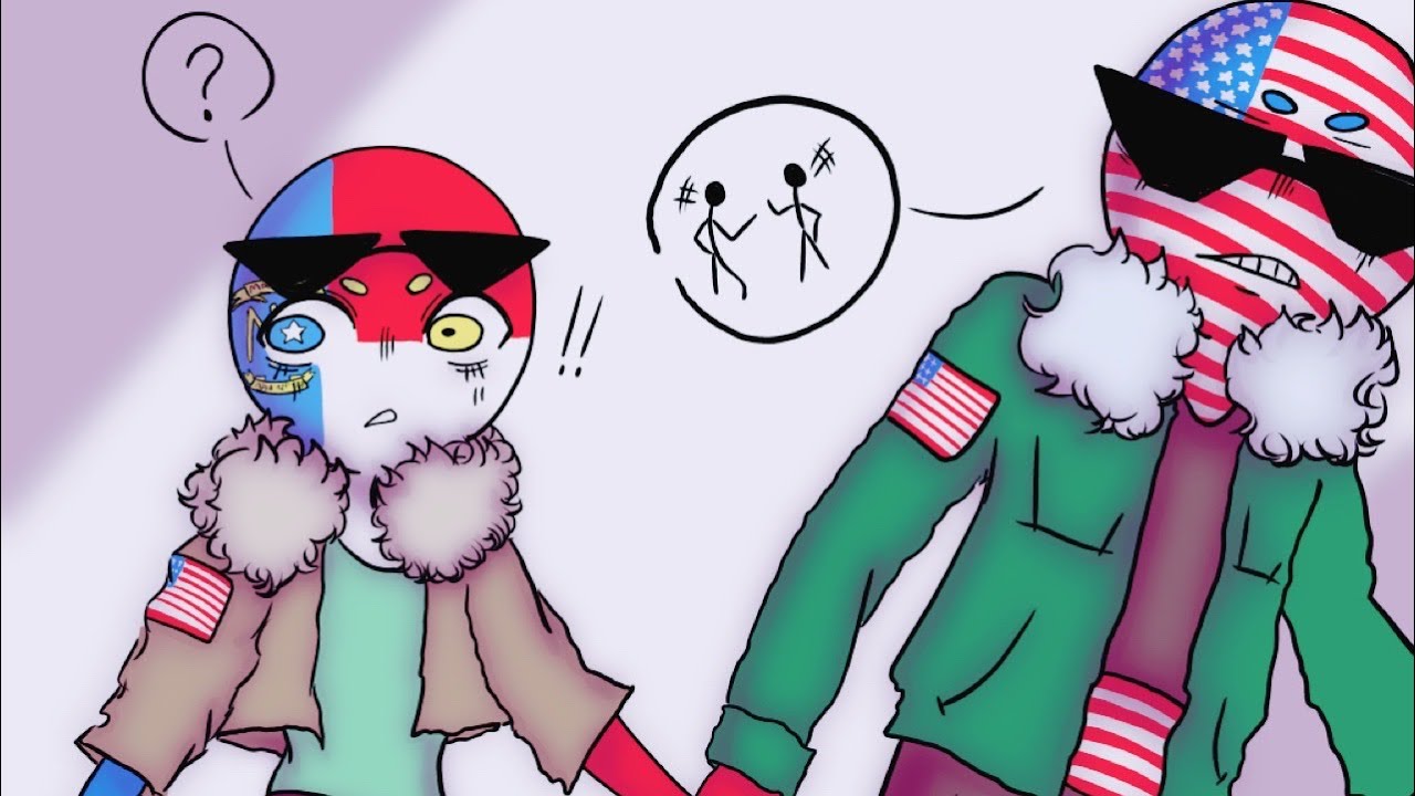 [speedpaint] Statehumans/Countryhumans America and North Carolina - YouTube