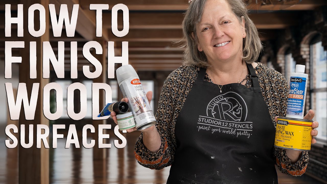 Finish Painted Wood Projects Like a PRO! - YouTube