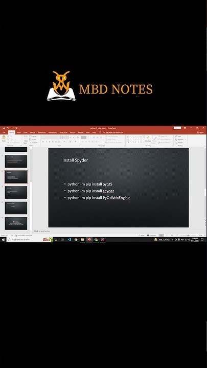 How to install Python | Install Spyder without Anaconda | Python ...