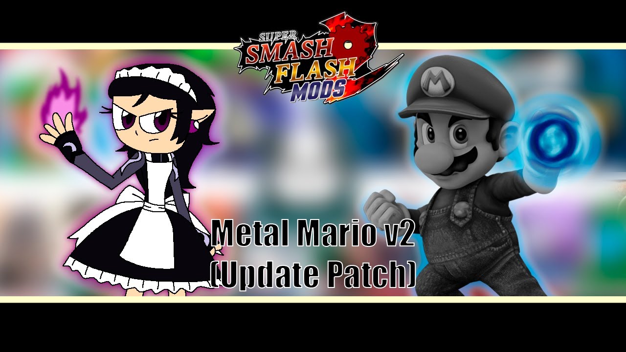 SSF2 Mods: Metal Mario v2 (Update Patch) - YouTube