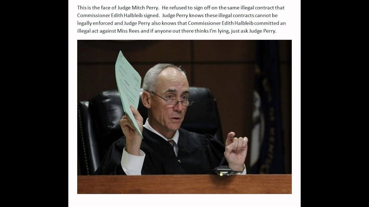 This is the face of Judge Mitch Perry - YouTube