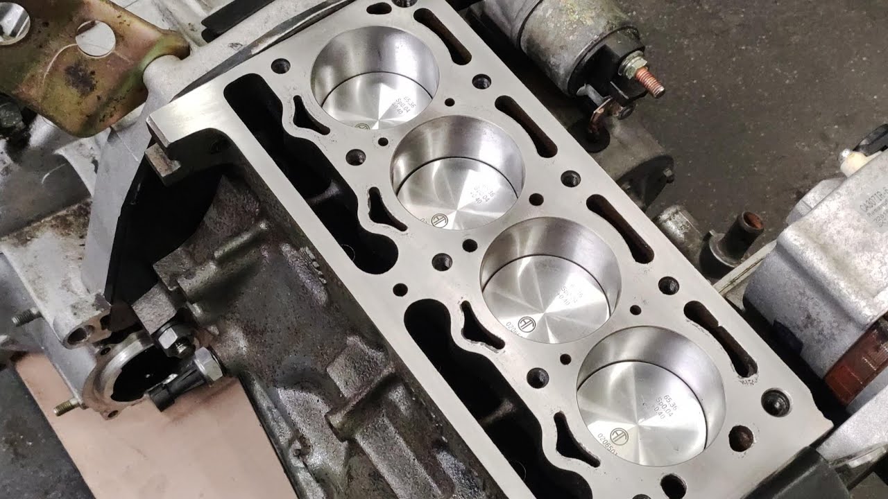 Fiat Panda 899cc revisione motore engine rebuild - YouTube