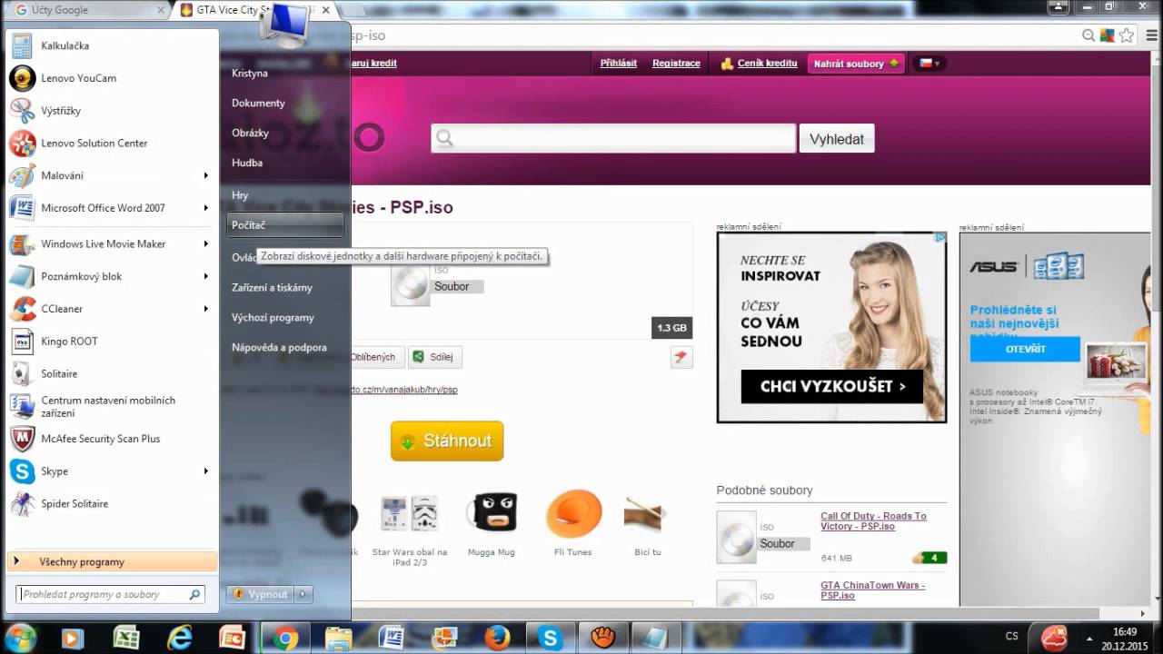 (Tutorial) jak stahnout hry na psp - YouTube