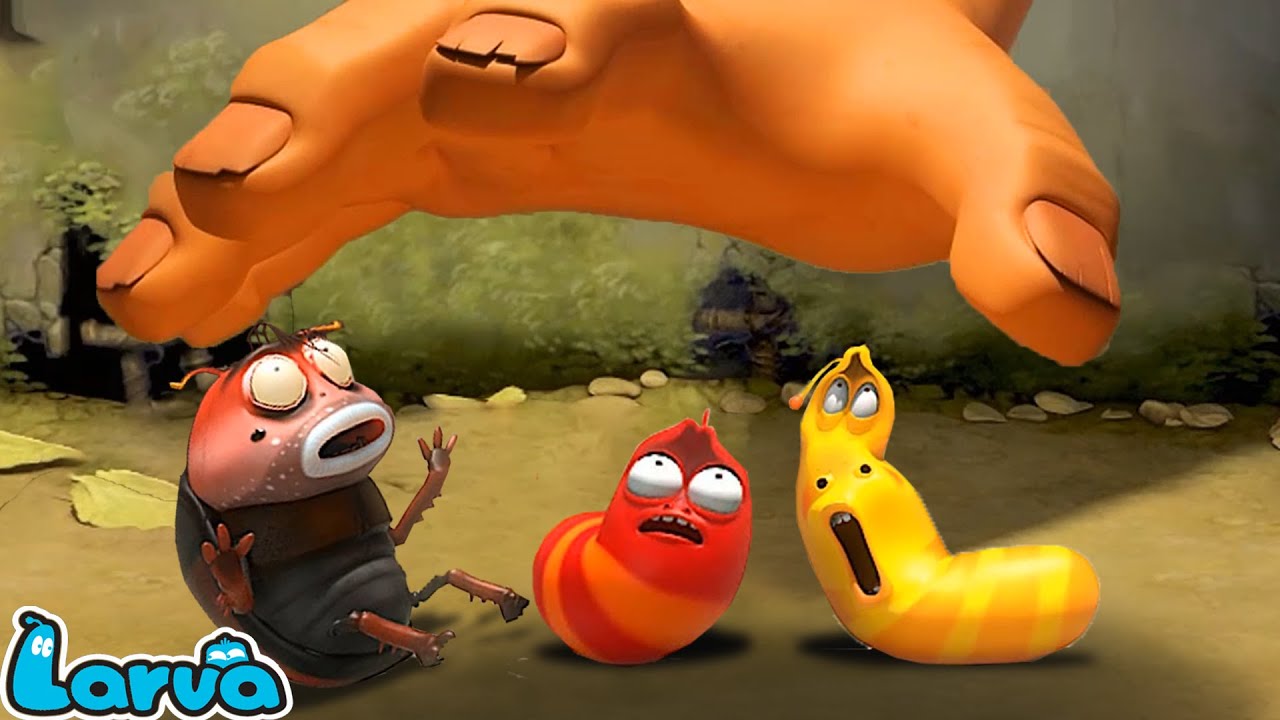LARVA TUBA 2024 : LARVA IS IN DANGER | HILARIOUS CARTOON COMPILATION ...