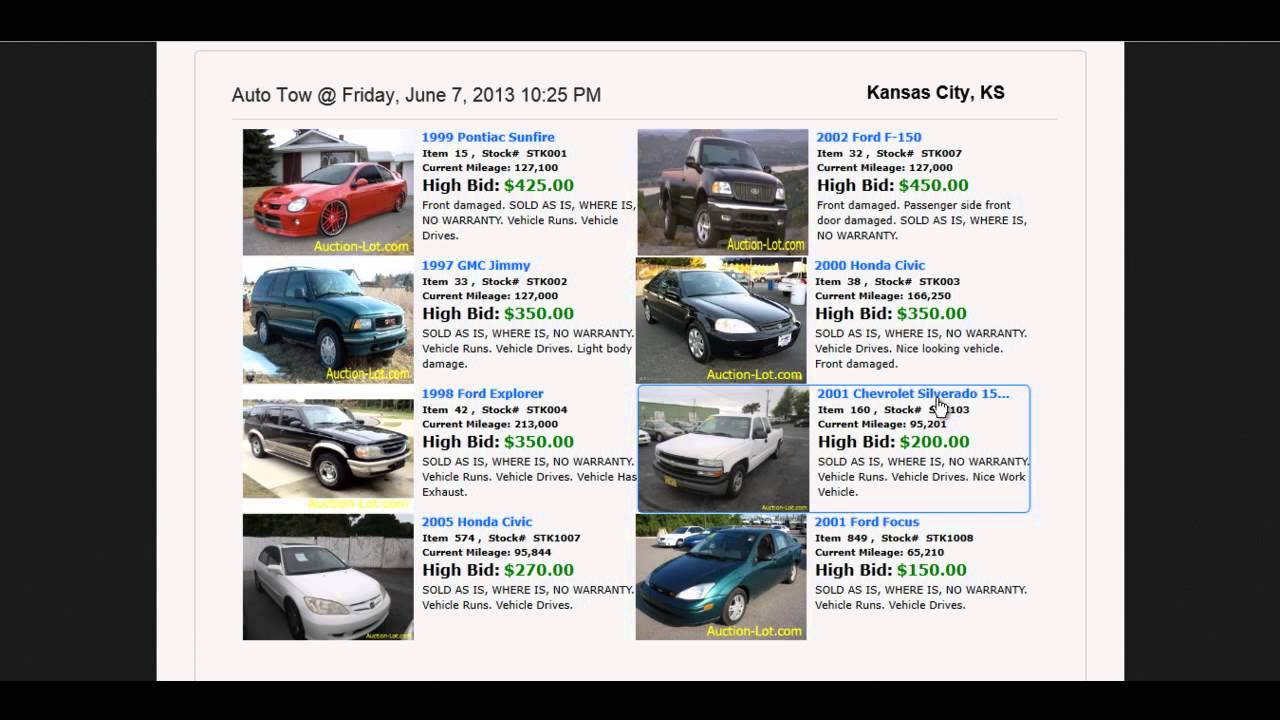 Get Started Pre-Bidding Auction-Lot.com - YouTube