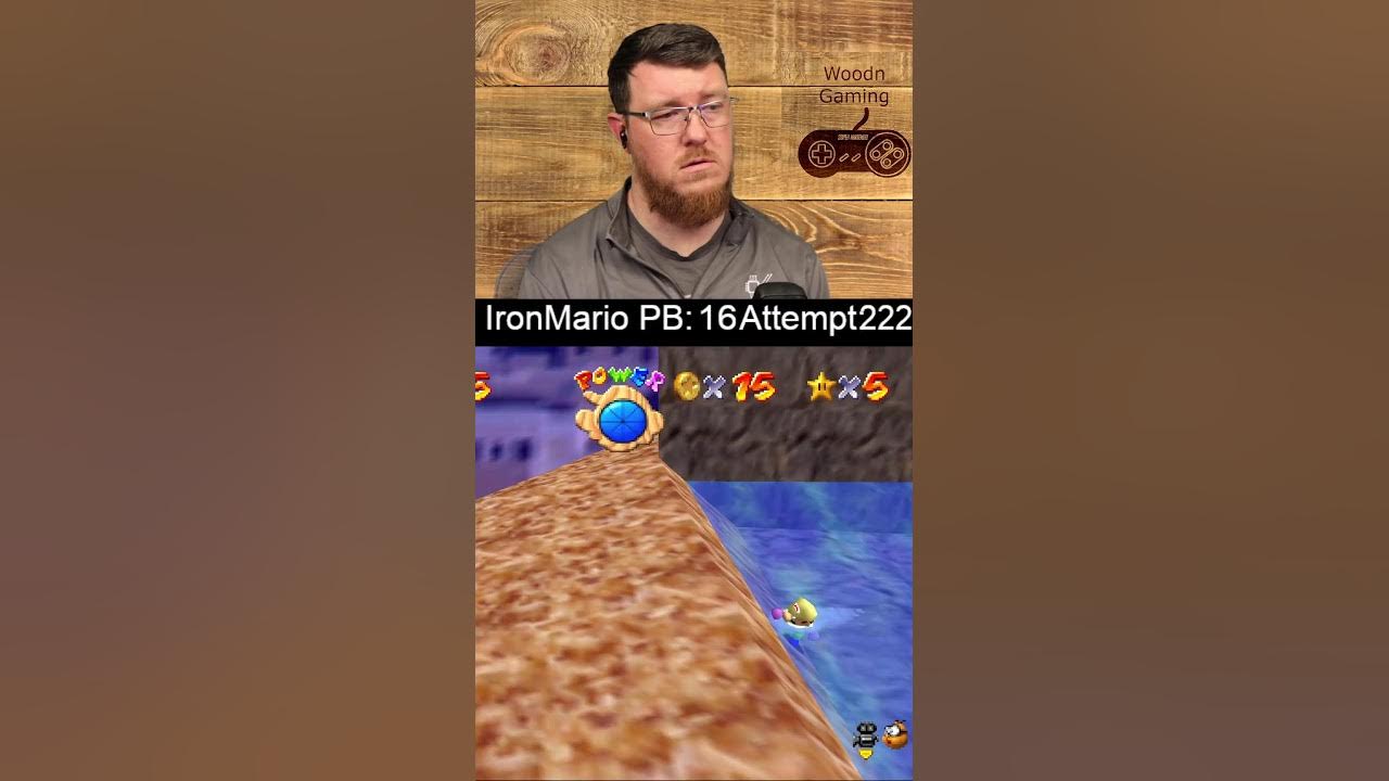 IronMario Challenge | 70 star damageless run! randomizer extreme settings [vertical] - YouTube