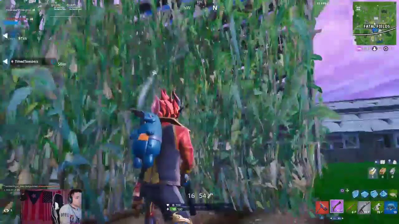 Best Loadout! Live! // USE CODE: AKUMA // Fortnite Battle Royale // # ...