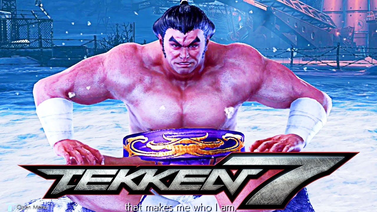 TEKKEN 7 - Ganryu's RAGE ART Performed on all characters - YouTube