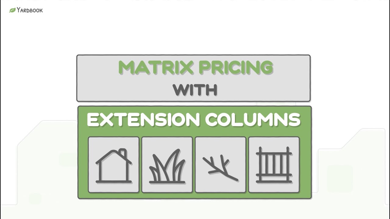 Matrix Pricing + Extension Columns - YouTube