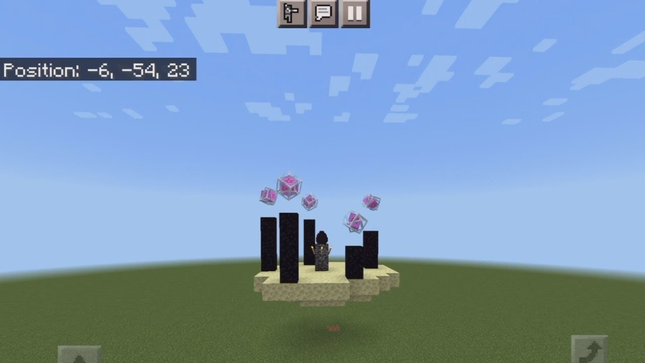 Minecraft mini end island (tutorial) - YouTube