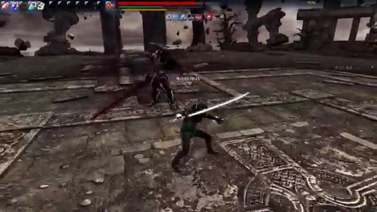 Vindictus (Mabinogi Heroes) Keaghan [Hero mode] dual sword lann solo ...