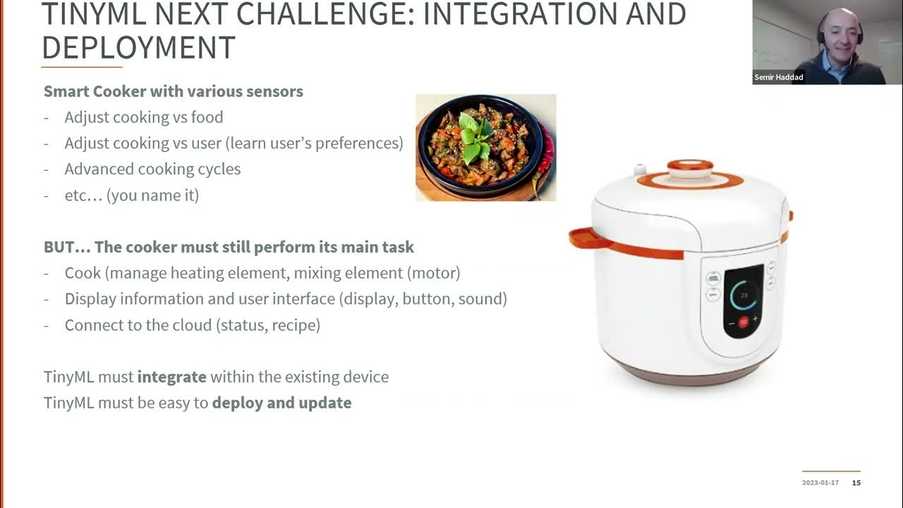 tinyML Talks: Integrate and deploy machine learning at the edge with embedded software ...