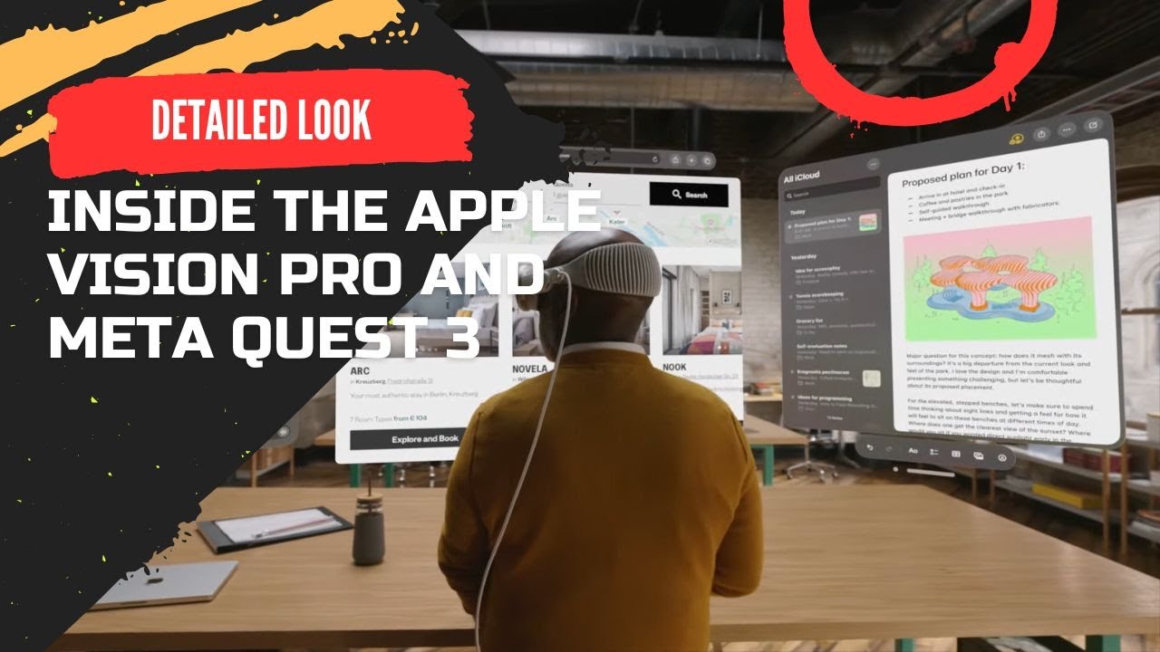 Inside the Apple Vision Pro and Meta Quest 3: A Detailed Look - YouTube