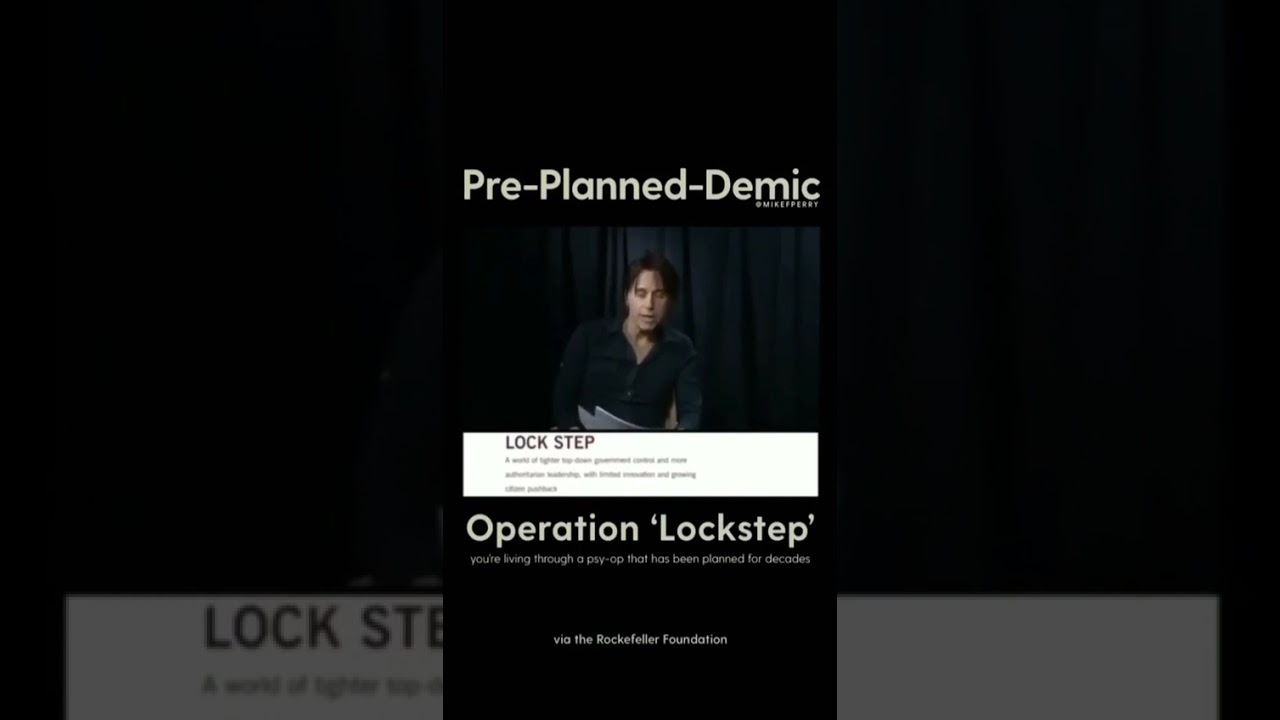 Operation Lockstep - Rockefeller Foundation - YouTube