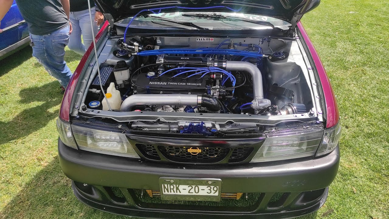 Sentra b14 turbo - YouTube