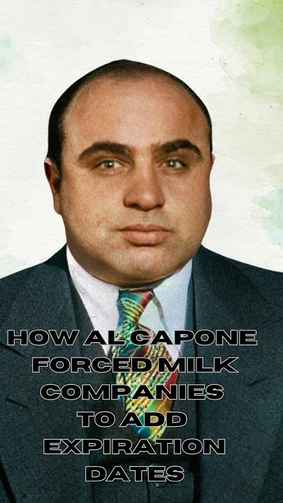 How Al Capone FORCED Milk Companies To Add Expiration Dates - YouTube