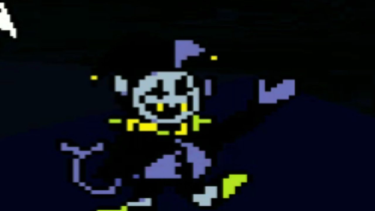 deltarune fighting jevil - YouTube
