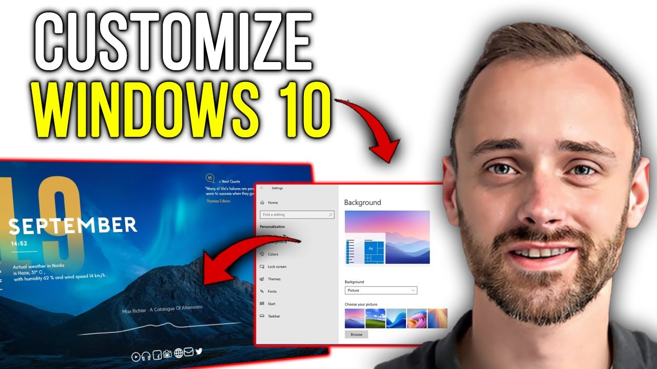 How To Customize Windows 10 | Quick Guide - YouTube