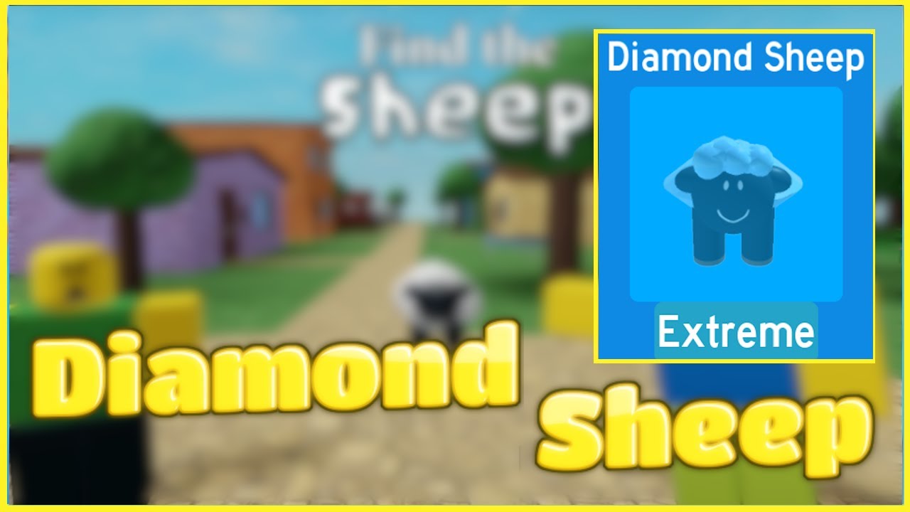 How to find the Diamond Sheep - Roblox - Find the Sheep! - YouTube