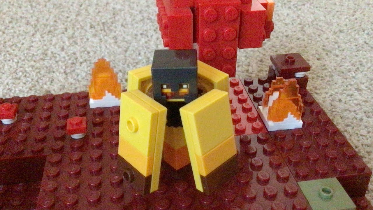 Making a Minecraft dungeons Wildfire - YouTube