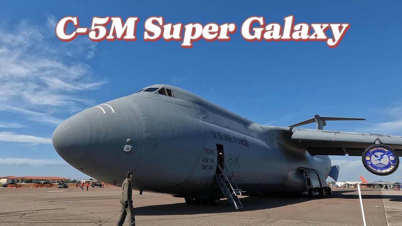 C-5M Super Galaxy - A giant of the air! - YouTube