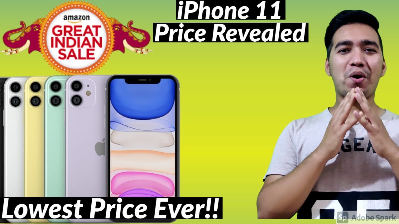iPhone 11 Amazon Sale Price Revealed | Lowest Price Ever - YouTube