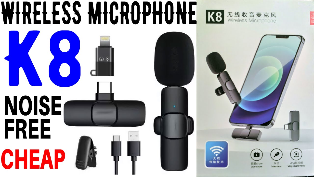 K8 Wireless Microphone | Best Wireless Microphone | k8 wireless ...