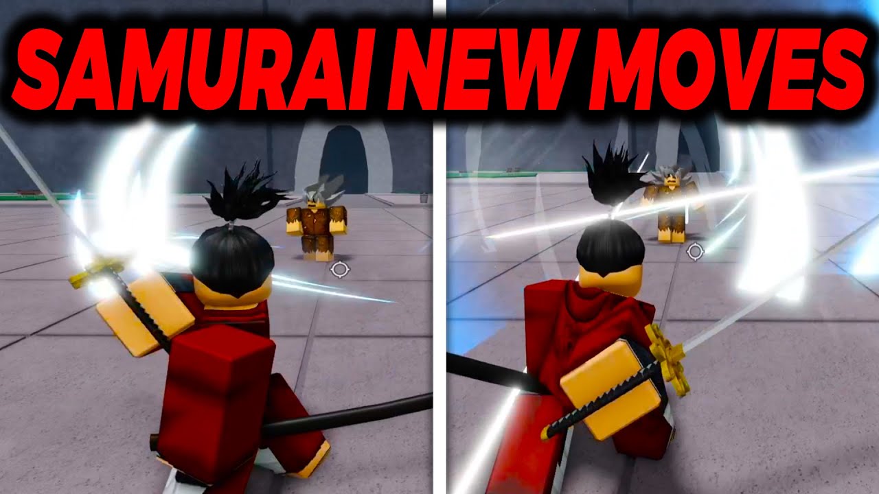 2 New Moves Showcase For Samurai In Roblox The Strongest Battlegrounds ...