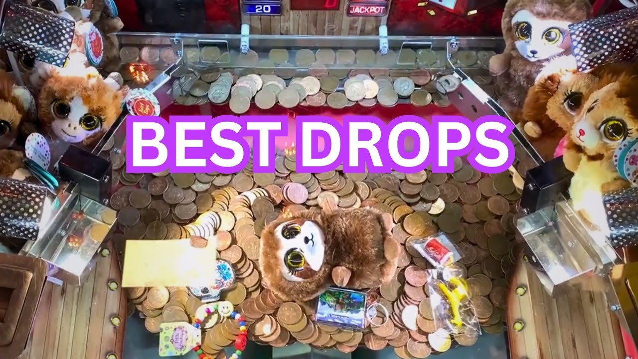 TOP 10 PRIZE DROPS | 2p COIN PUSHER | Amusement Arcades | Episodes 31 ...