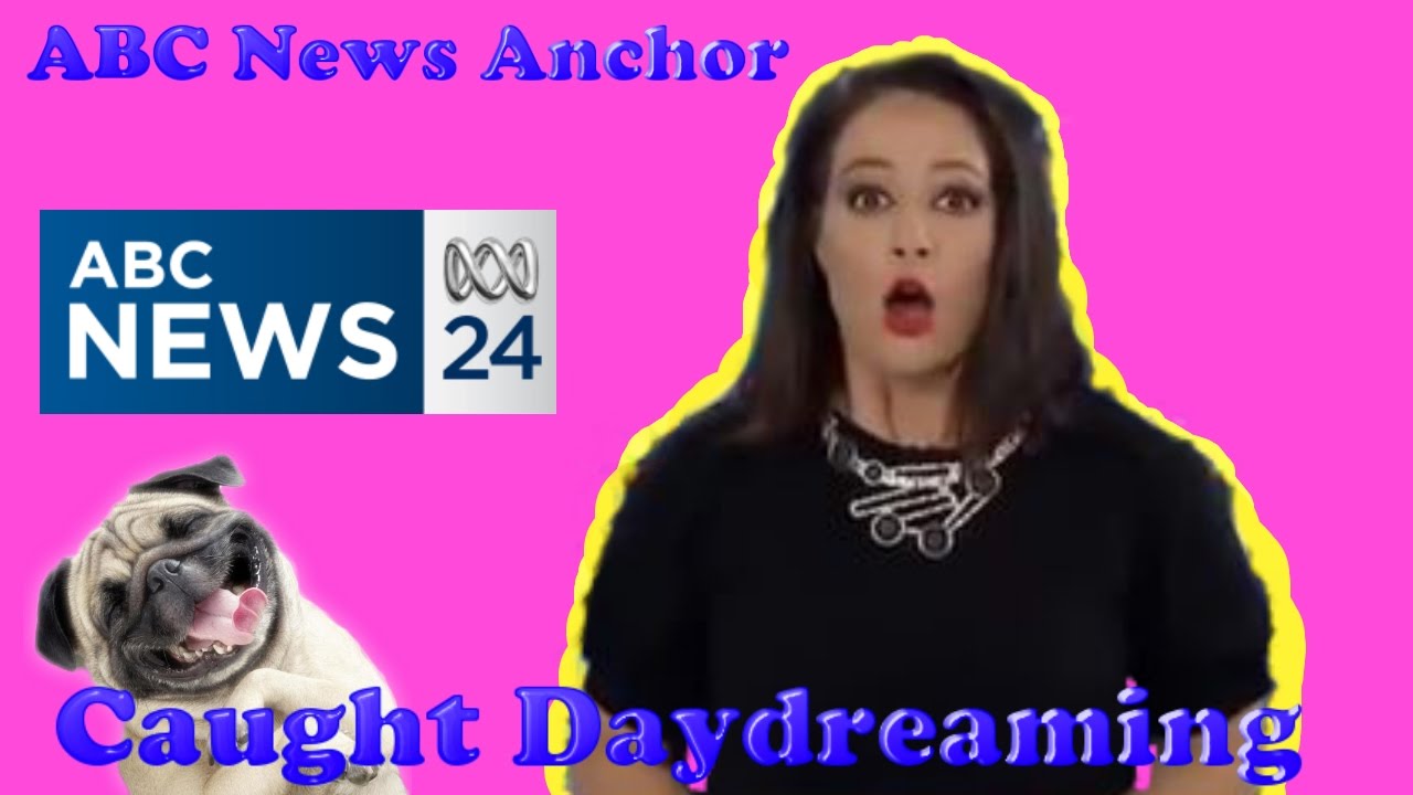 Abc News Anchor Caught Daydreaming On Live Tv Reporter Caught On Tv