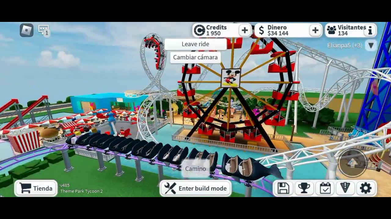 Mi paradise pier en roblox Elian channel land - YouTube