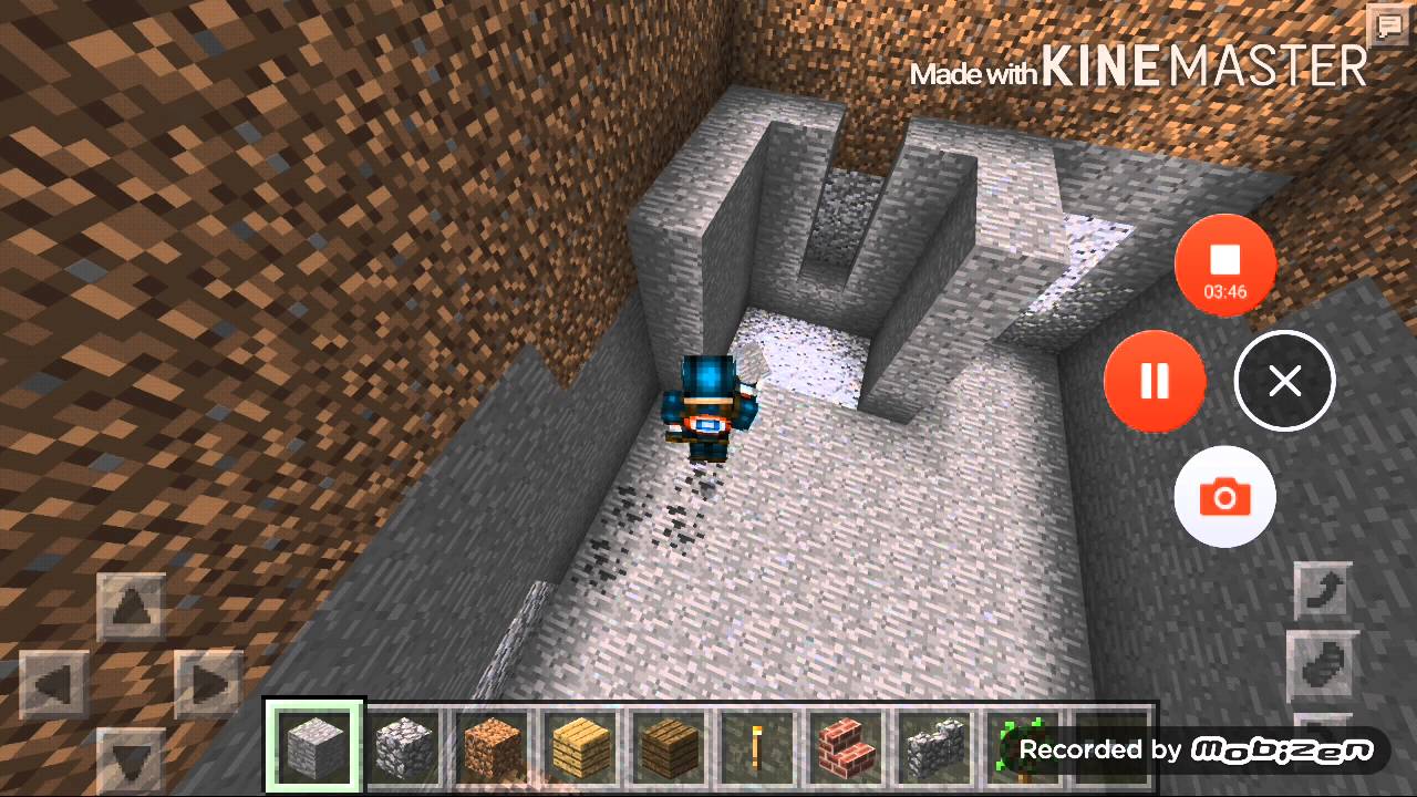 How to use minebot in mcpe - YouTube