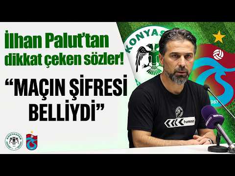 İlhan Palut, Trabzonspor Galibiyetini Değerlendirdi!