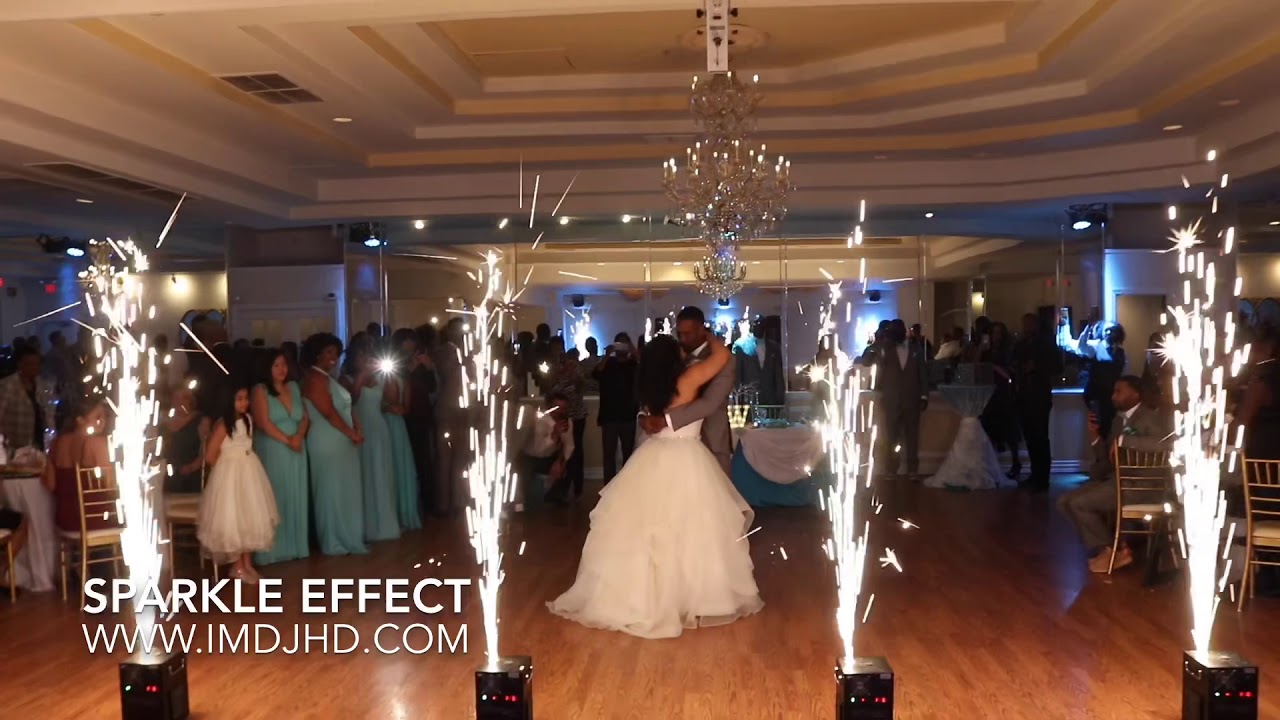 Wedding First Dance Sparkle Effect - Ideal Media - YouTube