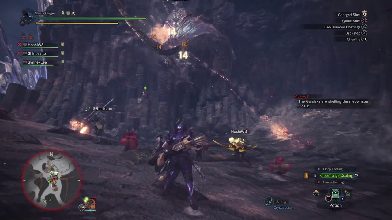 [Monster Hunter: World] Tailraiders: Gajalaka shellshock Ver. Anti-Air ...