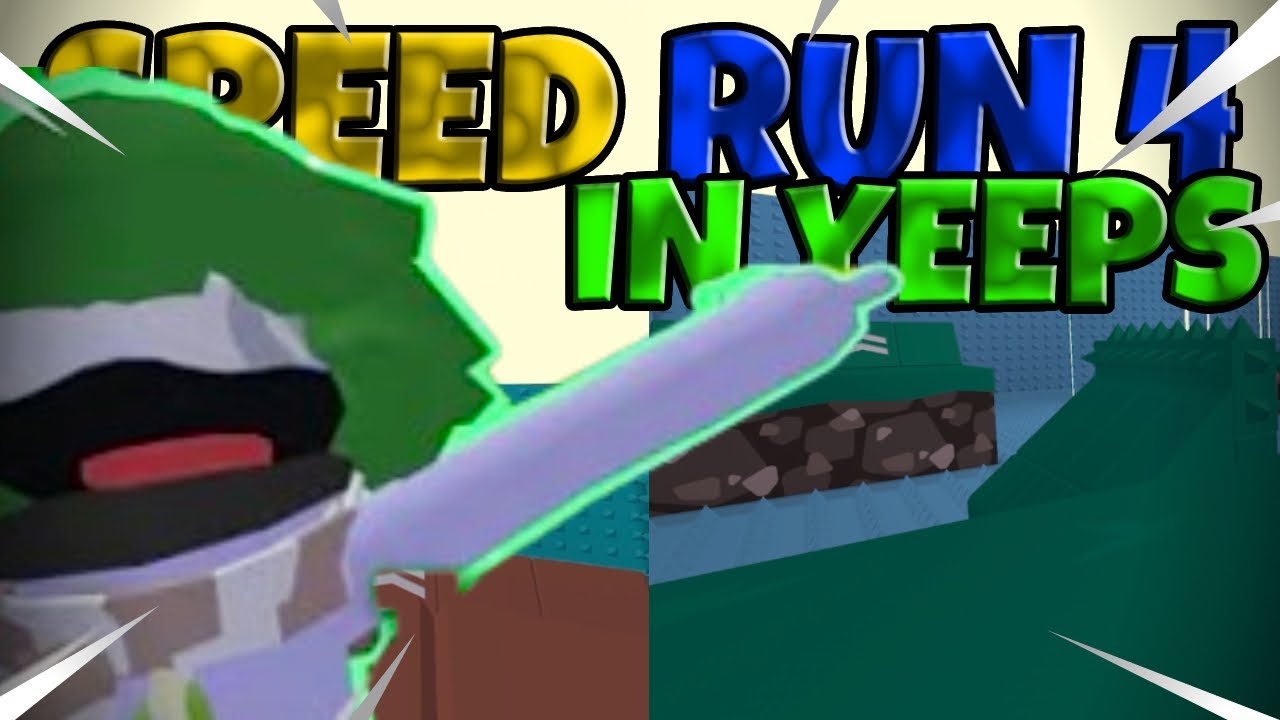 WE BUILT SPEED RUN 4 IN YEEPS!! - YouTube