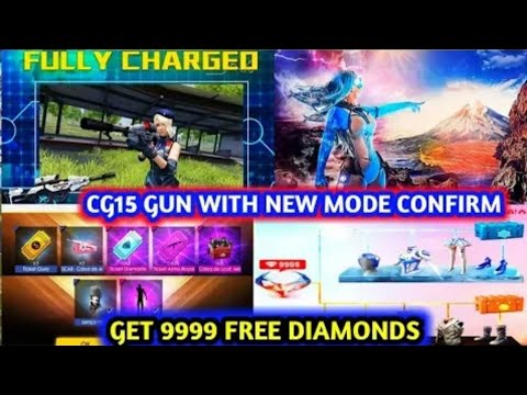 Free fire new mode with CG15 gun || Free Fire new upcoming updates ...
